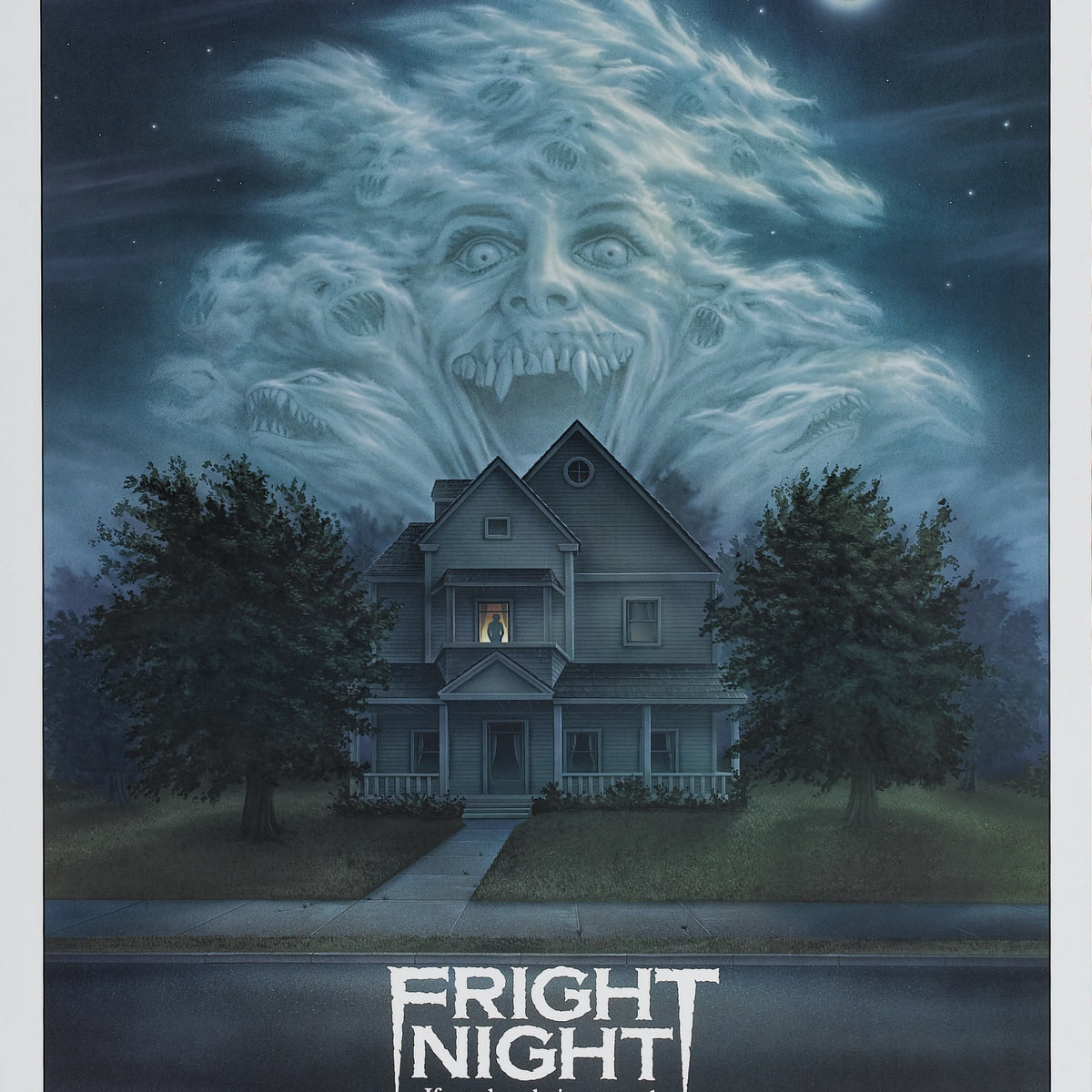 Fright night A2 Size Movie Poster – Pixel Demon