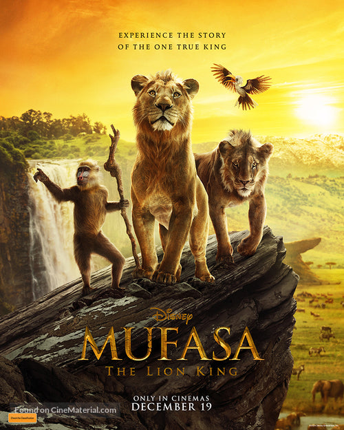 Mufasa: The Lion King Movie Poster A2 Size Version 12 – Pixel Demon