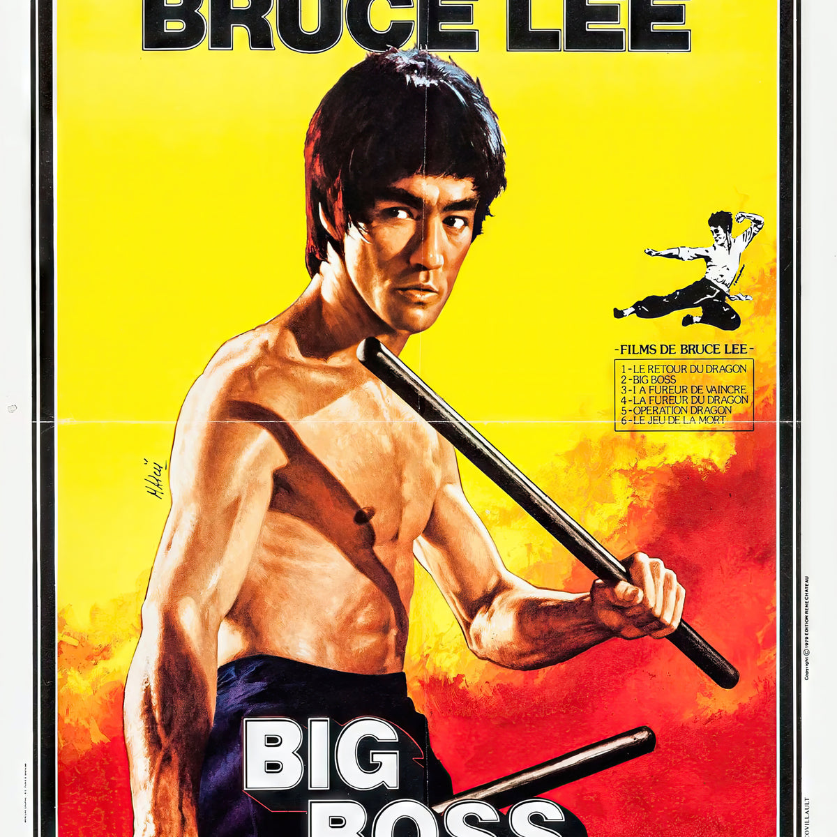 Bruce Lee Movie Poster