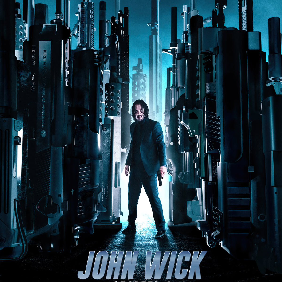 John Wick Design 1 A2 Size Movie Poster – Pixel Demon