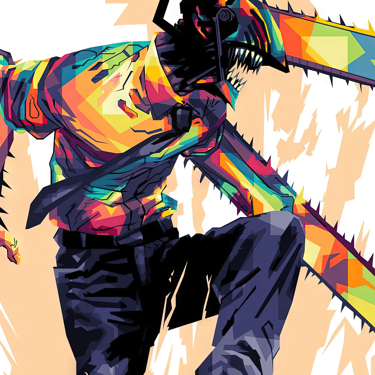 Chainsaw Man Design 13 A2 Size Posters – Pixel Demon