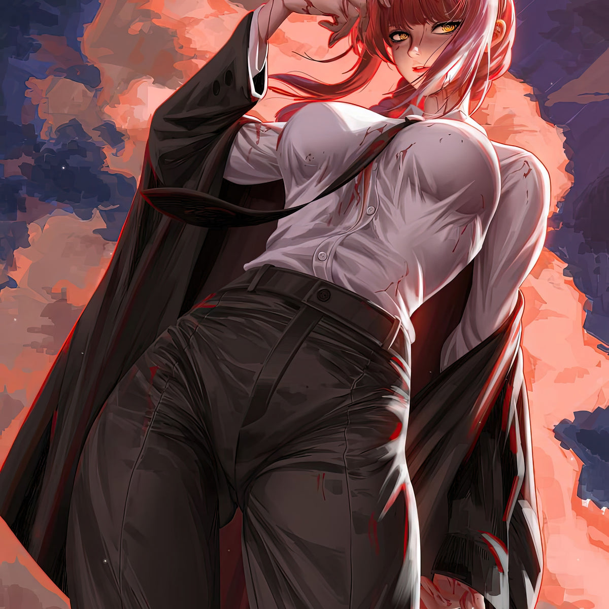 Chainsaw Man Design 1 A2 Size Posters – Pixel Demon