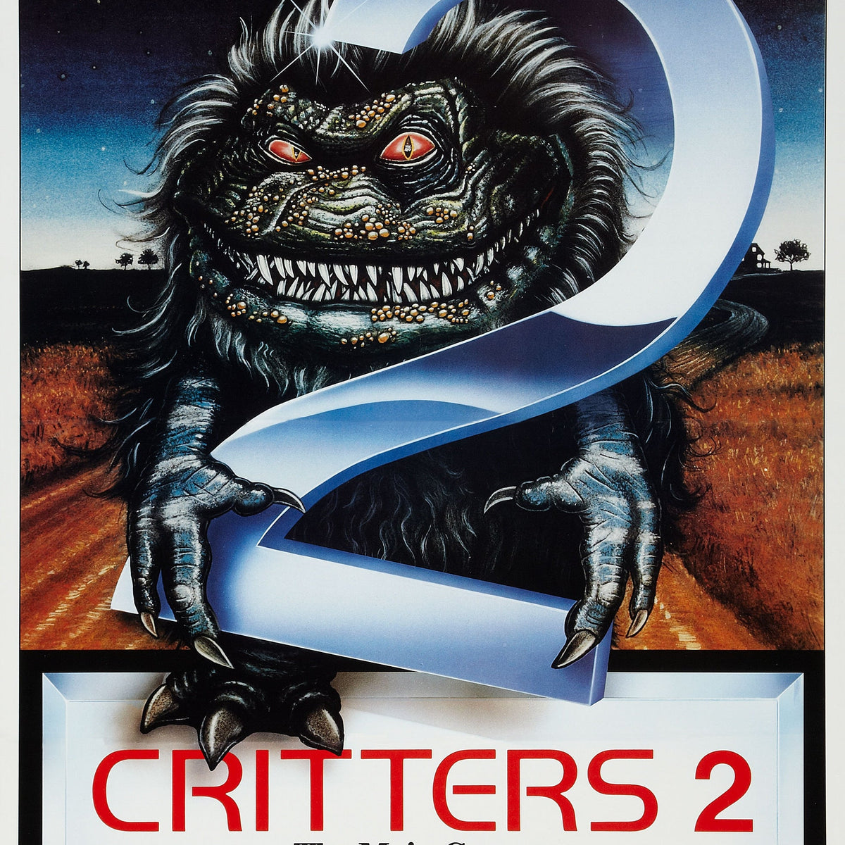 Critters 2: The Main Course A2 Size Movie Poster – Pixel Demon