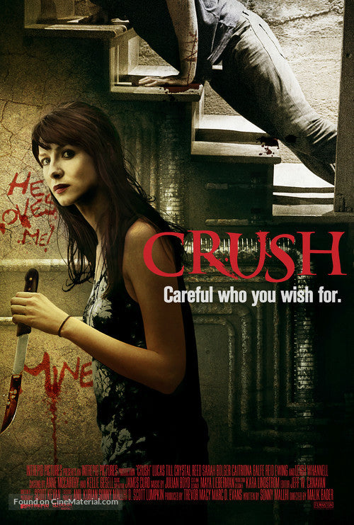 Crush Movie Poster A2 Size – Pixel Demon