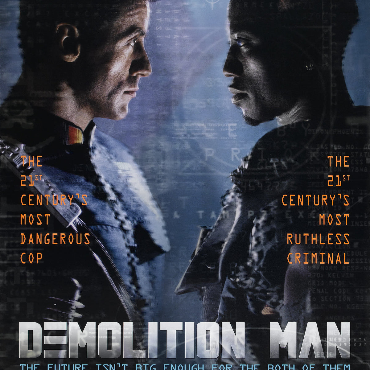 Demolition Man A2 Size Movie Poster – Pixel Demon