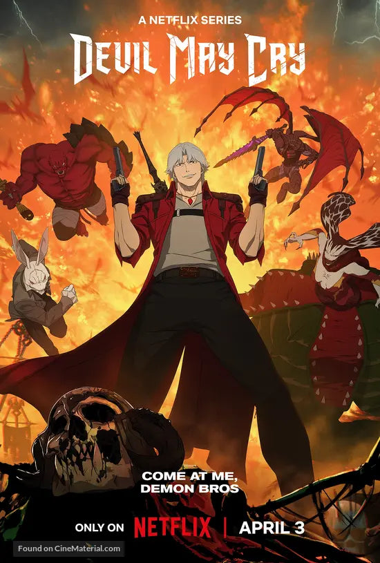 Devil May Cry TV Series Wall Art Poster A2 Size Vers 3 – Pixel Demon