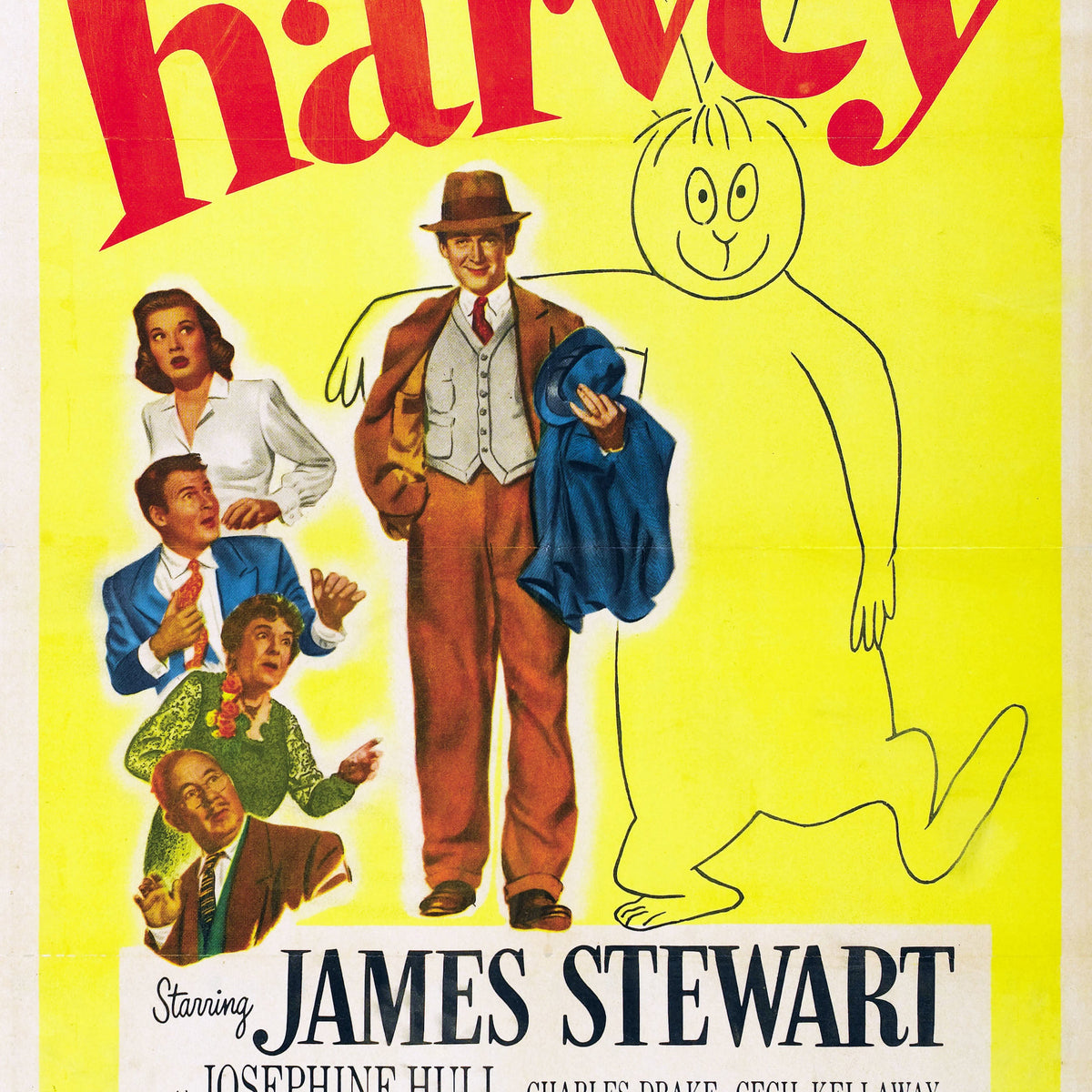 Harvey A2 Size Movie Poster – Pixel Demon