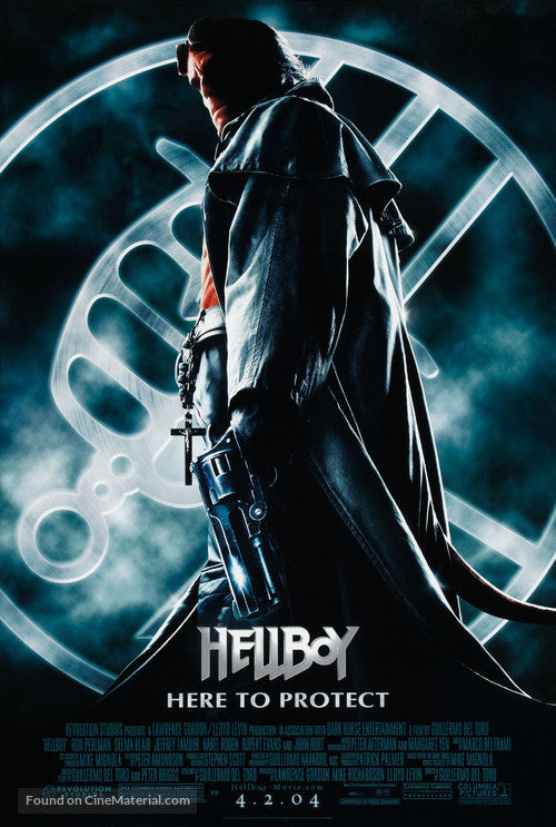 Hellboy Cinema Movie Poster A2 Size – Pixel Demon