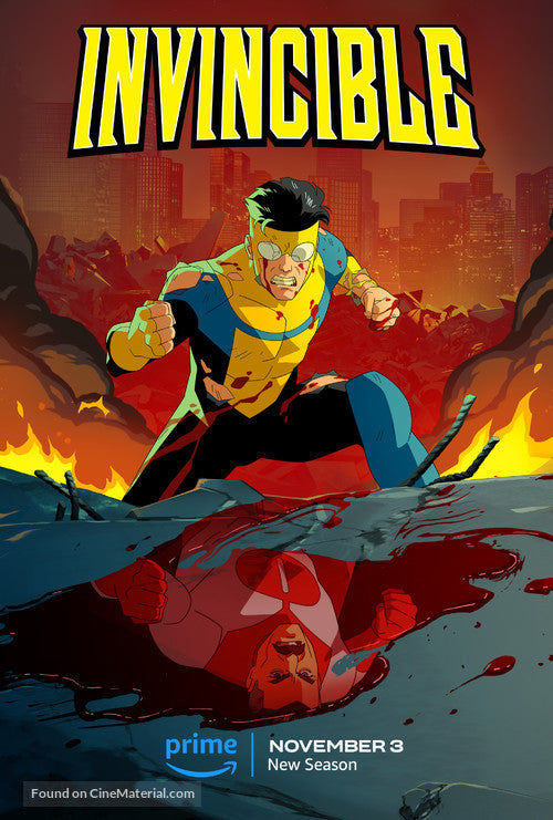 Invincible TV Series Poster Style 1 – Pixel Demon