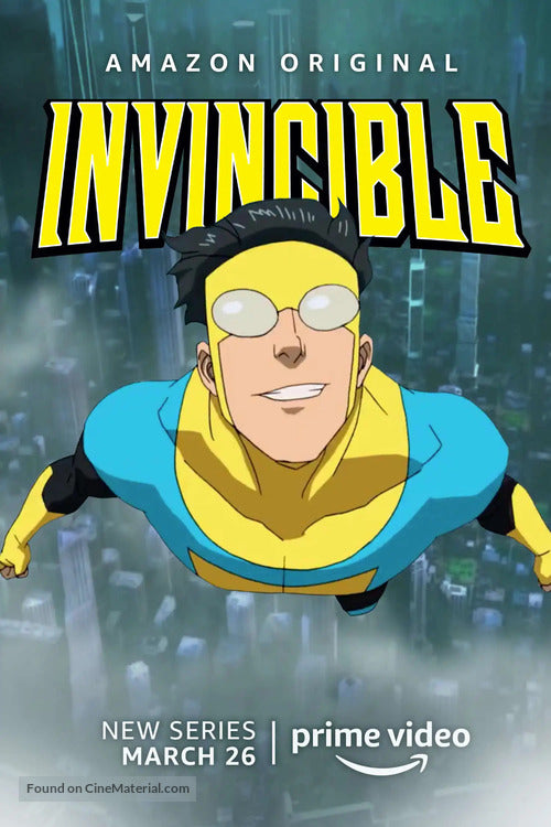 Invincible TV Series Poster Style 4 – Pixel Demon