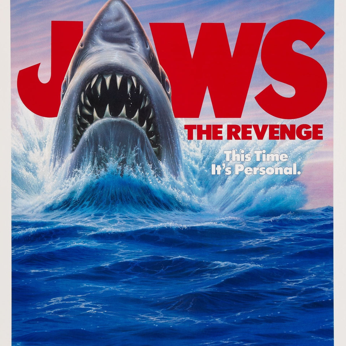 jaws: the revenge A2 Size Movie Poster – Pixel Demon