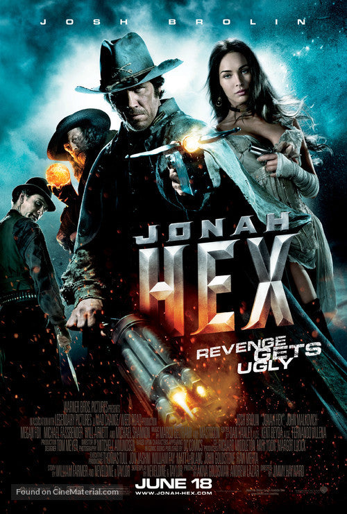 Jonah Hex Cinema Movie Poster A2 Size – Pixel Demon