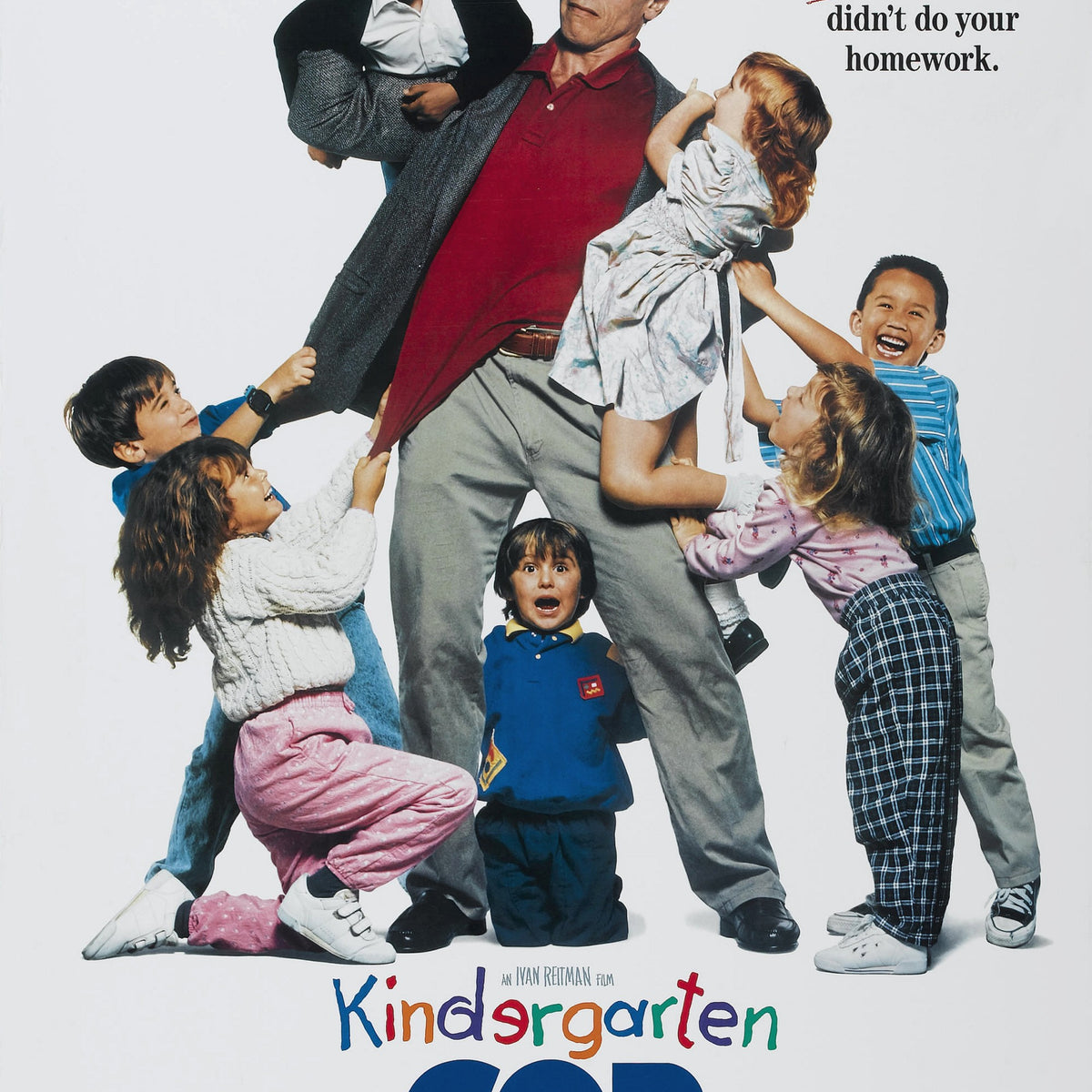 Kindergarten Cop A2 Size Movie Poster – Pixel Demon