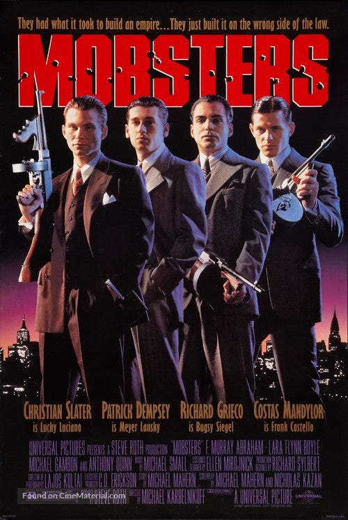 Mobsters Movie Poster A2 Size – Pixel Demon