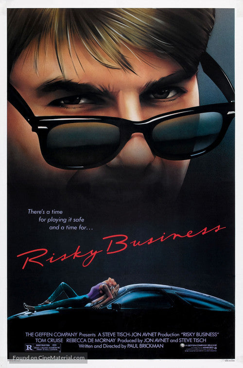 Risky Business Movie Poster A2 Size – Pixel Demon