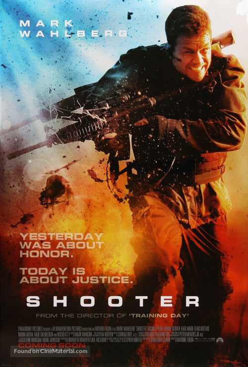 Premium Vivid Quality Shooter A2 Movie Poster – Pixel Demon