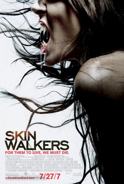 Skinwalkers Movie Poster A2 Size – Pixel Demon