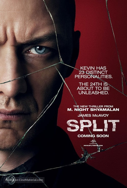 Split Movie Poster Bruce Willis Returns As David Dunn In 'Glass'