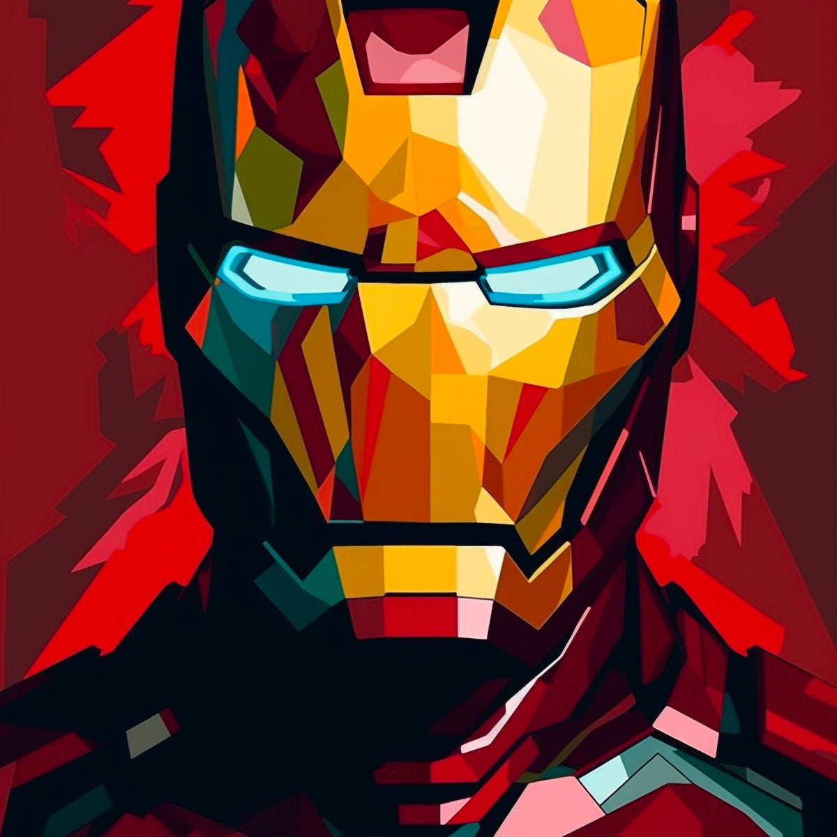 Superhero Comic Style Design 6 A2 Size Posters – Pixel Demon