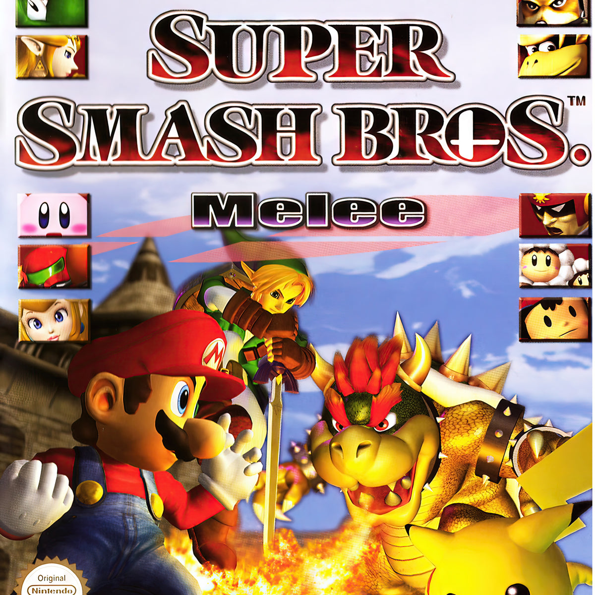 2000s Super Smash Bros Melee A2 Size Posters – Pixel Demon
