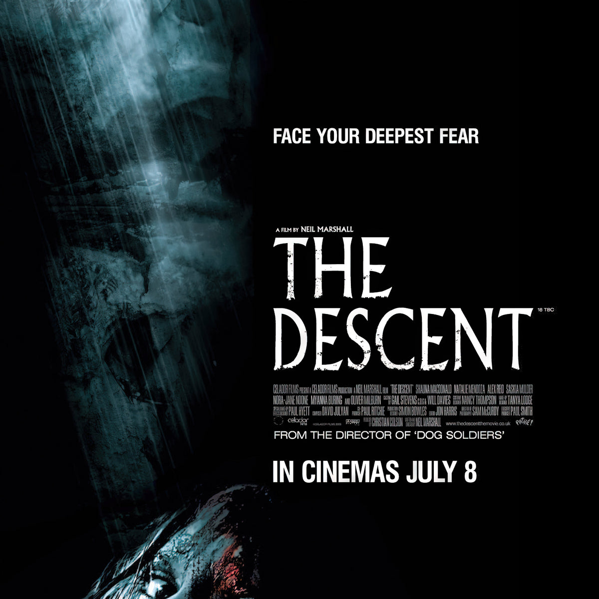 The Descent A2 Size Movie Poster – Pixel Demon