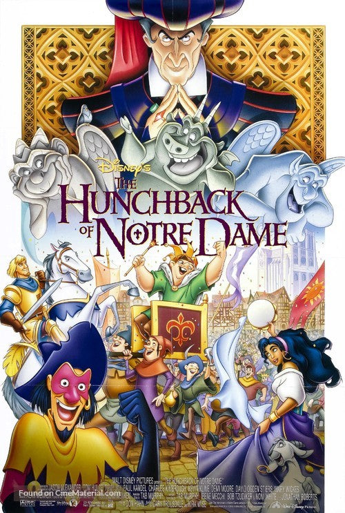 Premium Vivid Quality The Hunchback of Notre Dame A2 Movie Poster ...