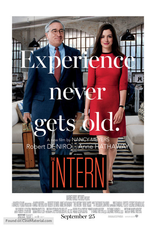 Premium Vivid Quality The Intern A2 Movie Poster – Pixel Demon