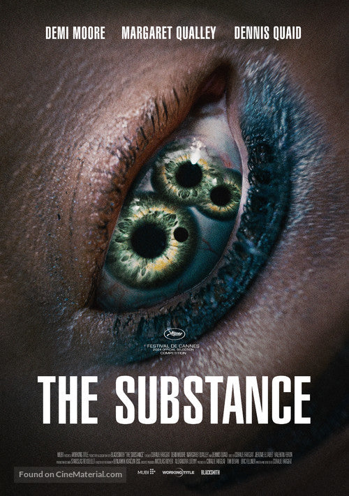 The Substance Cinema Movie Poster A2 Size Version 2 – Pixel Demon