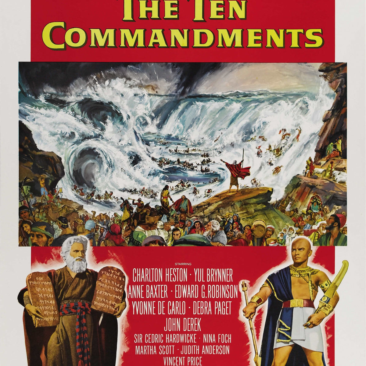 The Ten Commandments A2 Size Movie Poster – Pixel Demon