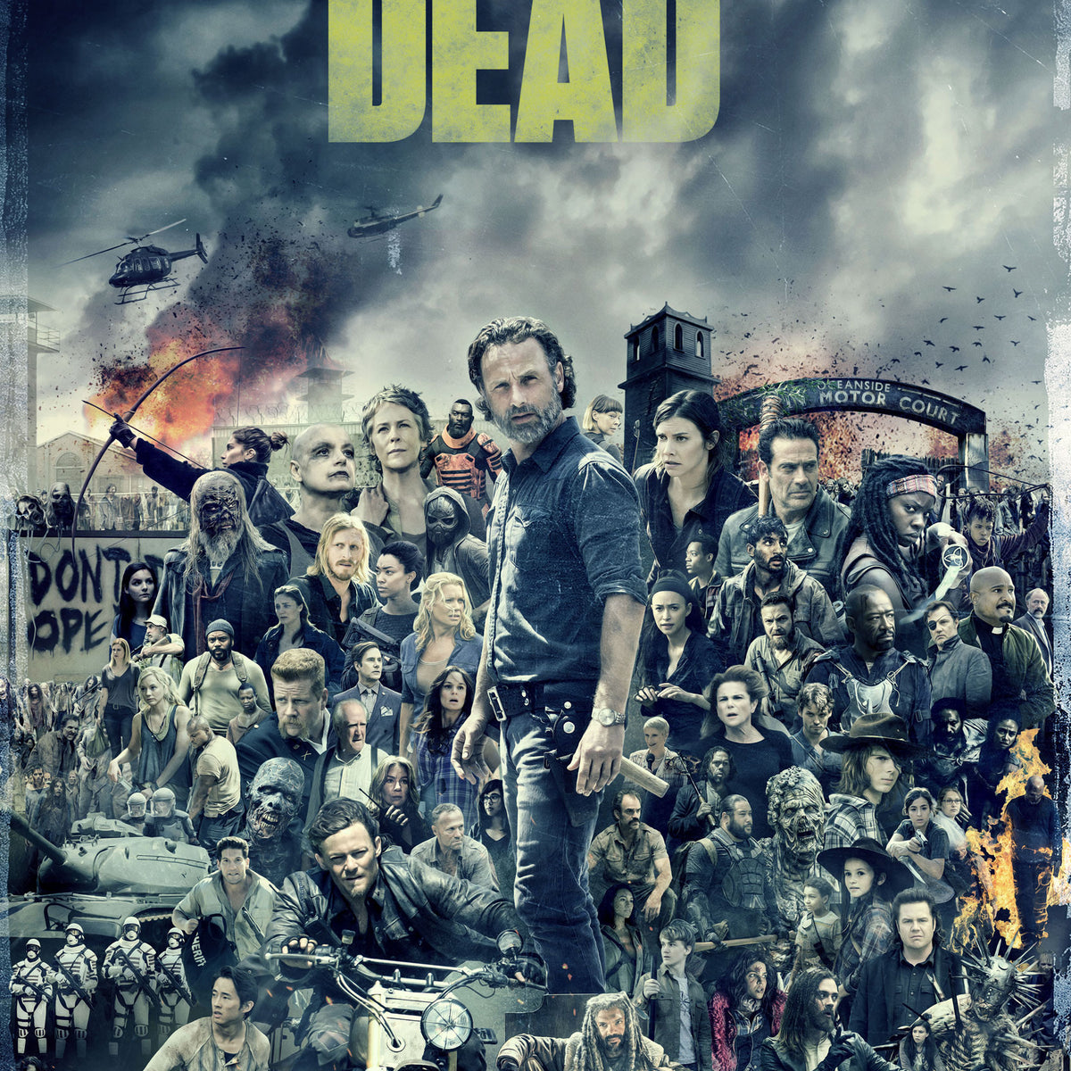 The Walking Dead A2 Size Movie Poster – Pixel Demon