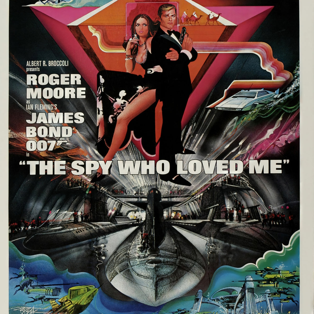 The Spy Who Loved Me A2 Size Movie Poster – Pixel Demon