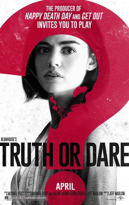 Premium Vivid Quality Truth or Dare A2 Movie Poster – Pixel Demon